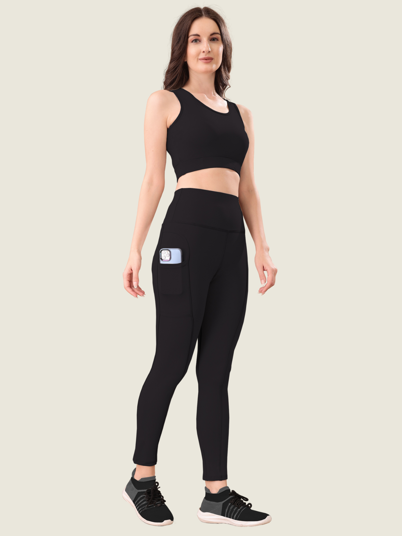 WOGO Fit Move Set – Jet Black Co-ord | Top + High-Waisted Tights – wogo ...